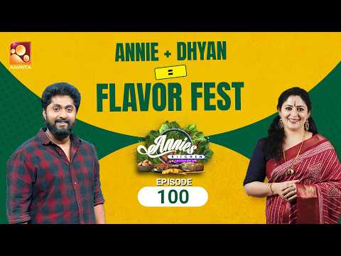 Annies Kitchen Season 3 | Episode :100 | Dhyan Brings Extra Sparkle to Episode 100 | Amrita TV