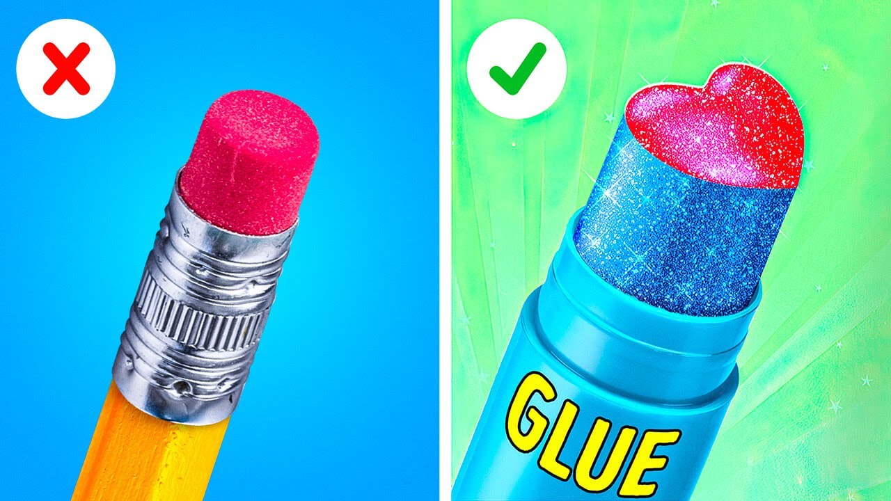 Fun School Hacks Crafts You Need To Try - YouTube