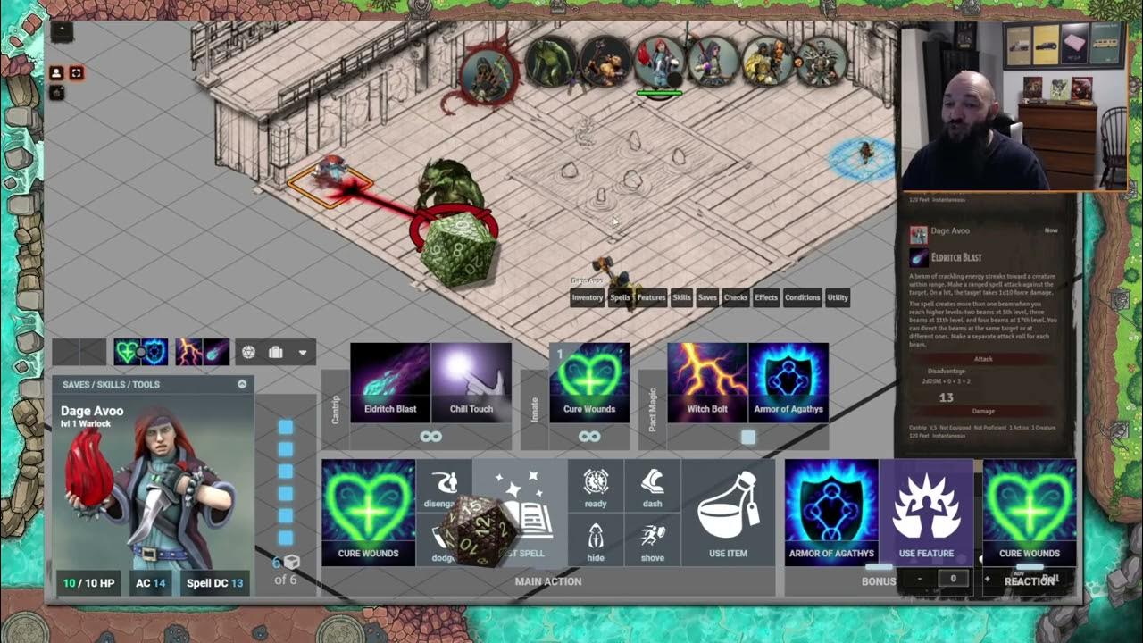 Foundry VTT Module Showcase: Argon Combat Hud, Token Action Hud, & Combat Carrousel - YouTube