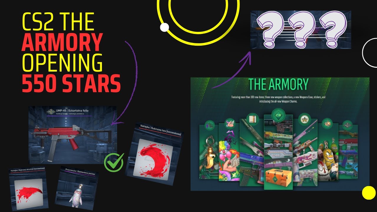 CS2 Armory Pass Opening *Spending 550 stars at once* - YouTube