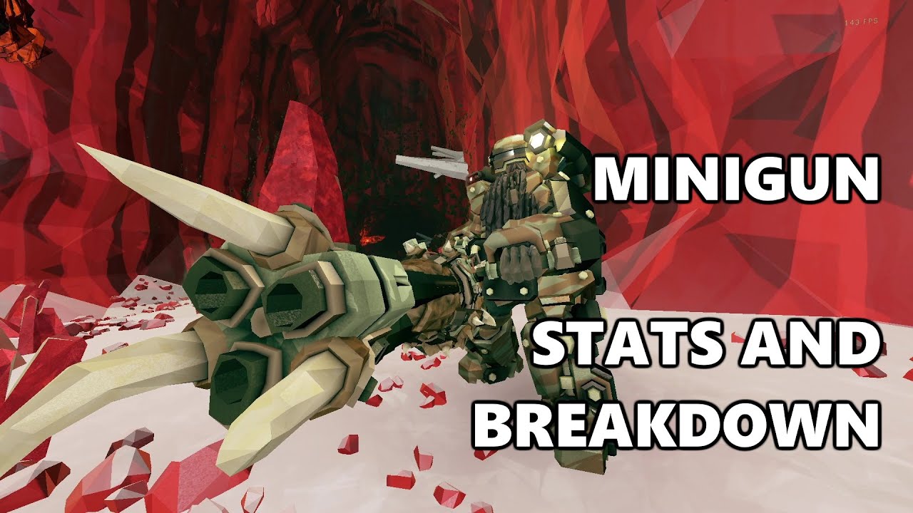 Deep Rock Galactic: Minigun breakdown - YouTube