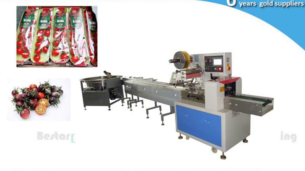 the packing machine pack 100kg cherry tomatos in 5mins.startup small ...