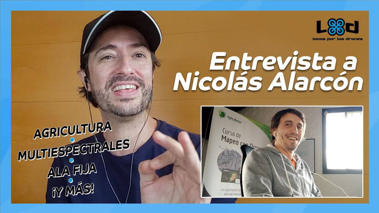 LxD • Entrevista con Nicolás Alarcón de Foto Aérea Drones - YouTube