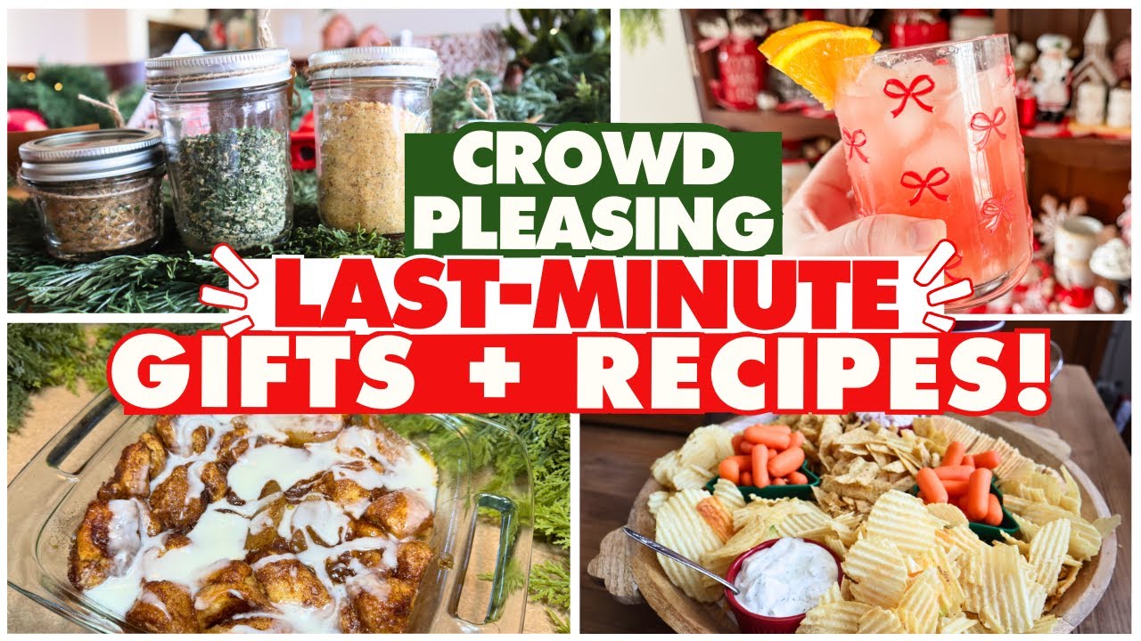 Need a fast gift? QUICK Christmas Treat Recipes & DIY Gift Hacks You ...