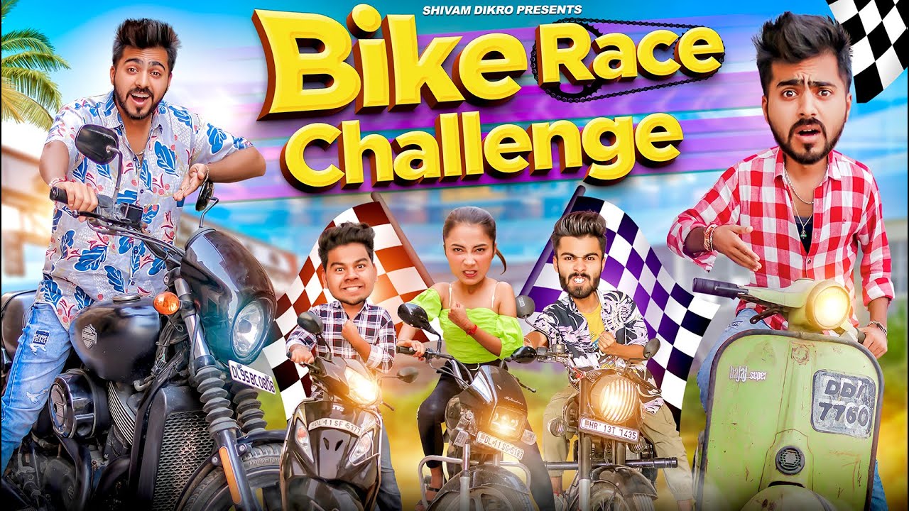 Bike Race Challenge || Shivam Dikro - YouTube
