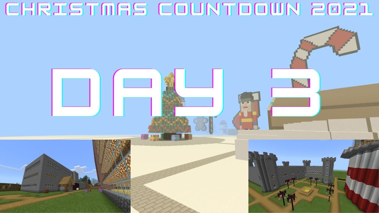 christmas countdown day 3 minecraft survival world season 4 episode 53 ...
