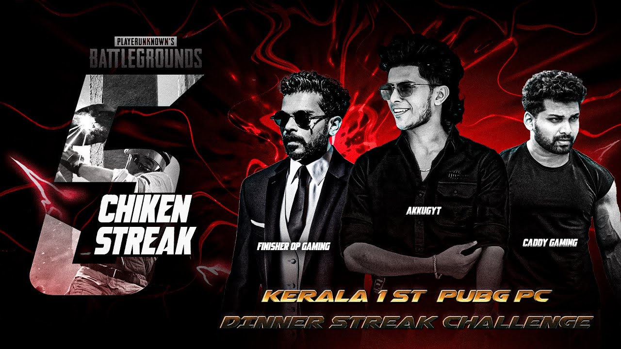 5 DINNER STREAK CHALLENGE PUBG PC 🔥🤙 #letsbuildpubgpccommunity 🔥 - YouTube