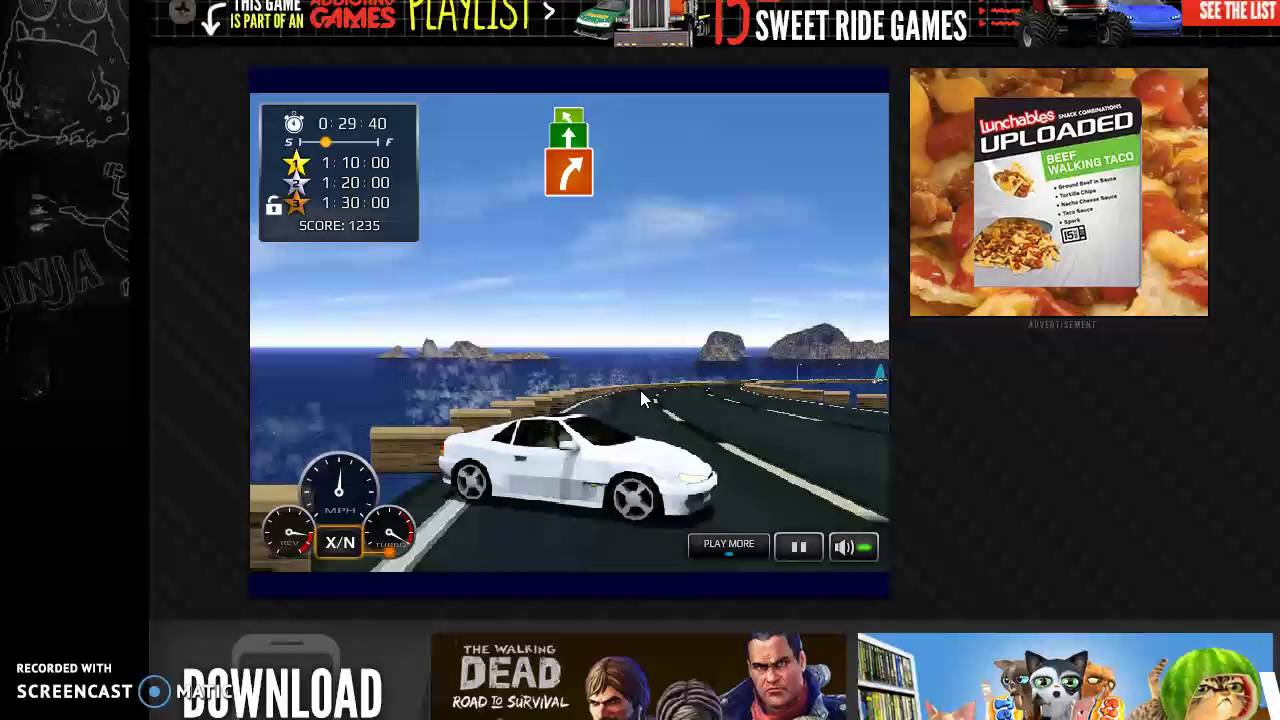 RACING GAME HEAT RUSH USA - YouTube