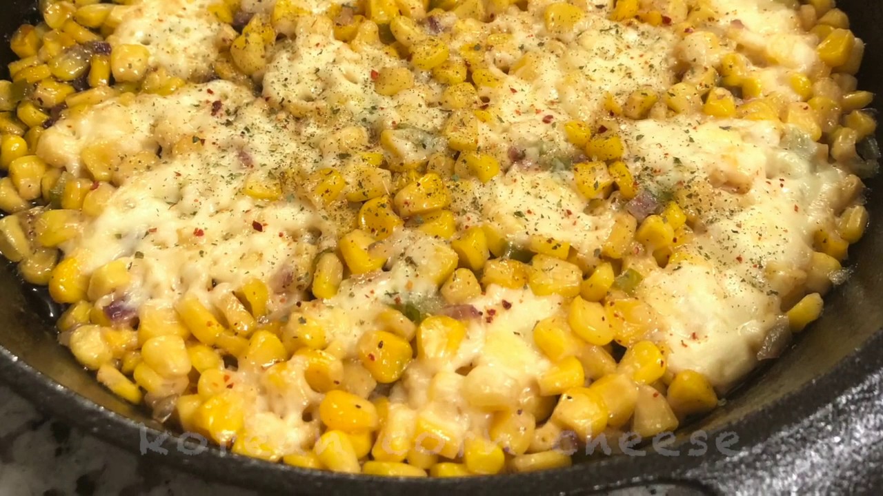 Easy Korean corn cheese - YouTube