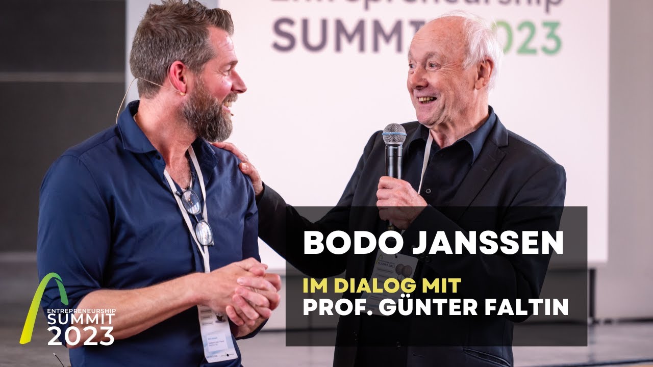 Entrepreneurship Summit 2023: Dialog mit Prof. Faltin & Bodo Janssen ...