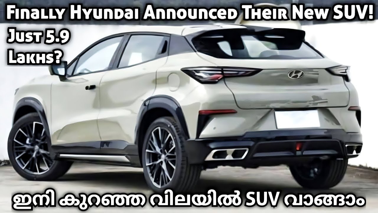 Finally Hyundai Officially Announced This SUV For India! | Hyundai Ai3 ...