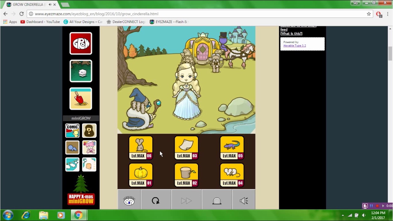 Grow Cinderella Walkthrough - YouTube