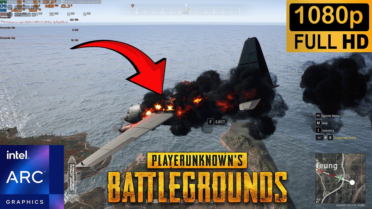 FPS TEST IN PUBG PC | INTEL ARC750 BENCHMARK TEST - YouTube