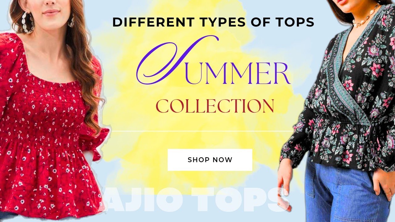 Ajio tops collection under rs.800/-| latest tops from ajio ...