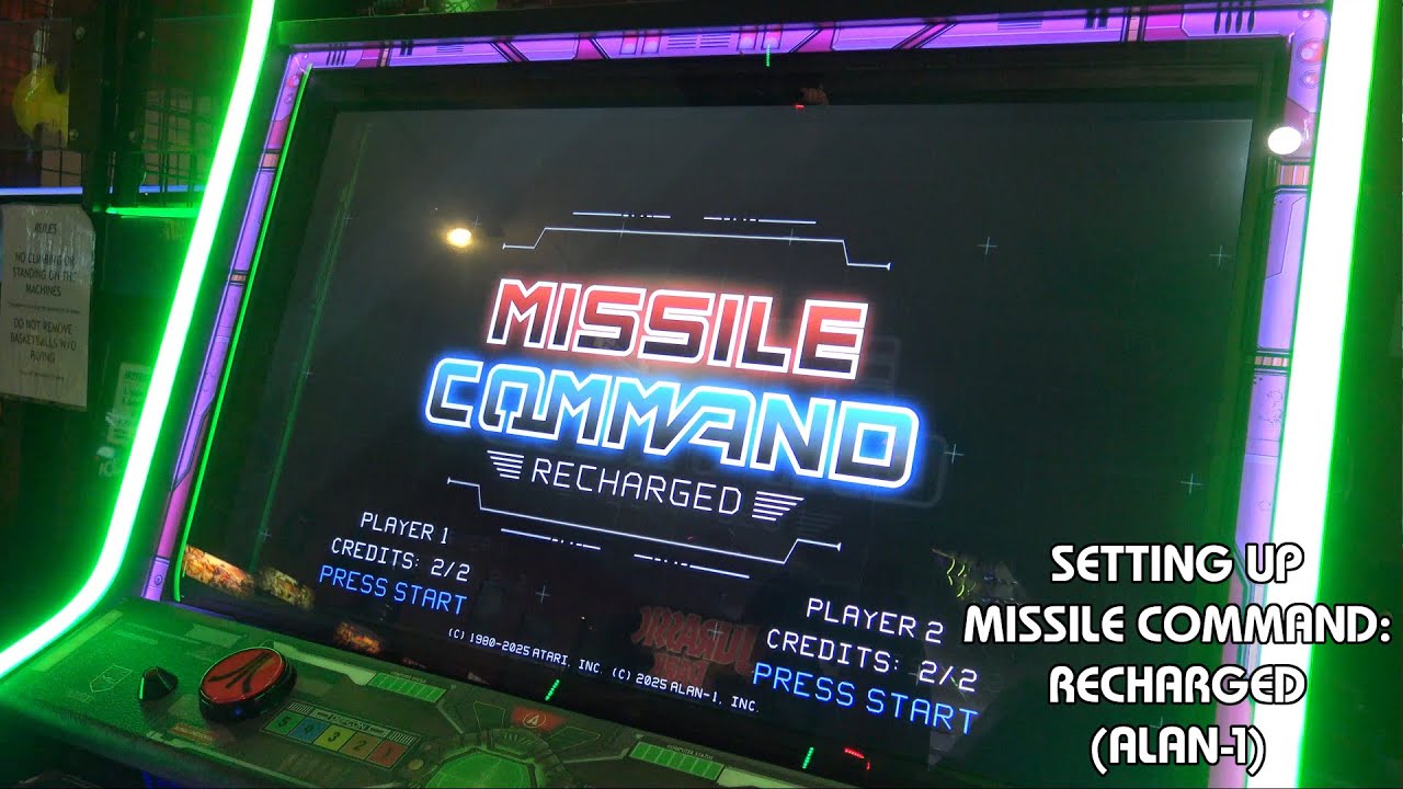 Setting Up & Playing Missile Command Pro+ by Alan-1 - YouTube