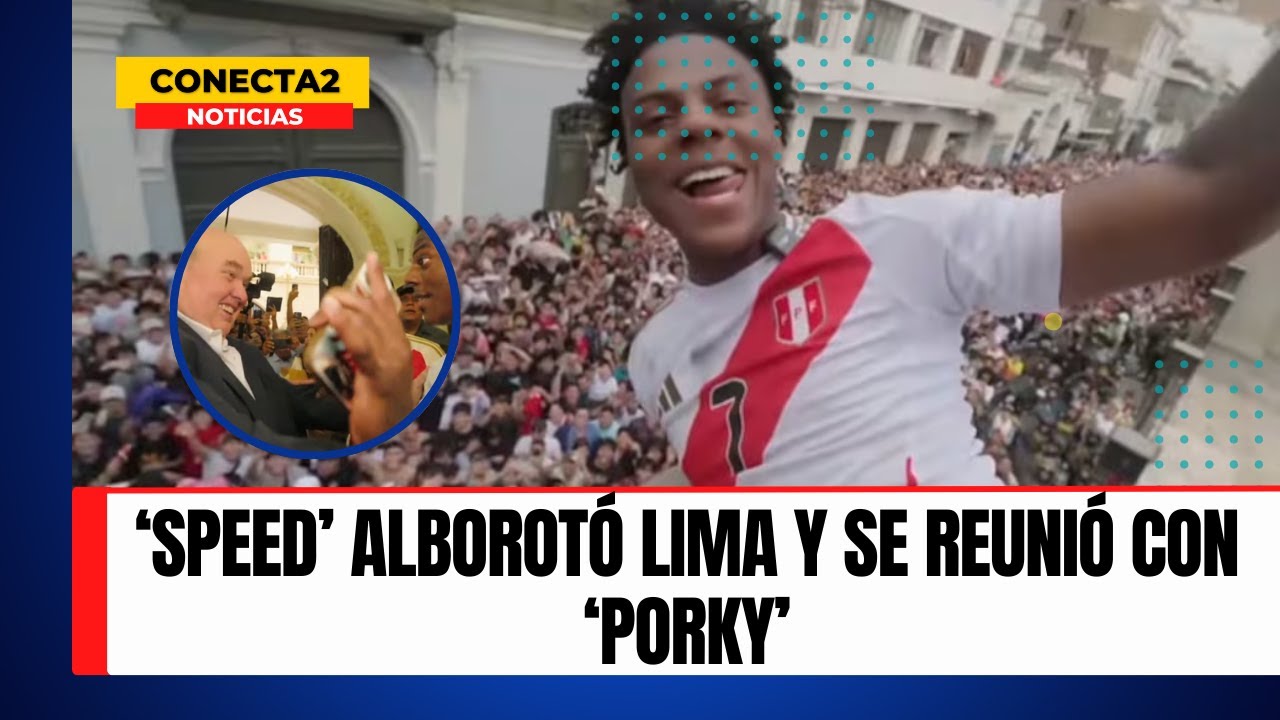Speed en Perú: así fue el alborotado recorrido del streamer en Lima ...