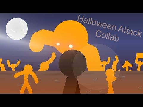 The Halloween Attack Collab | Stickman | - YouTube