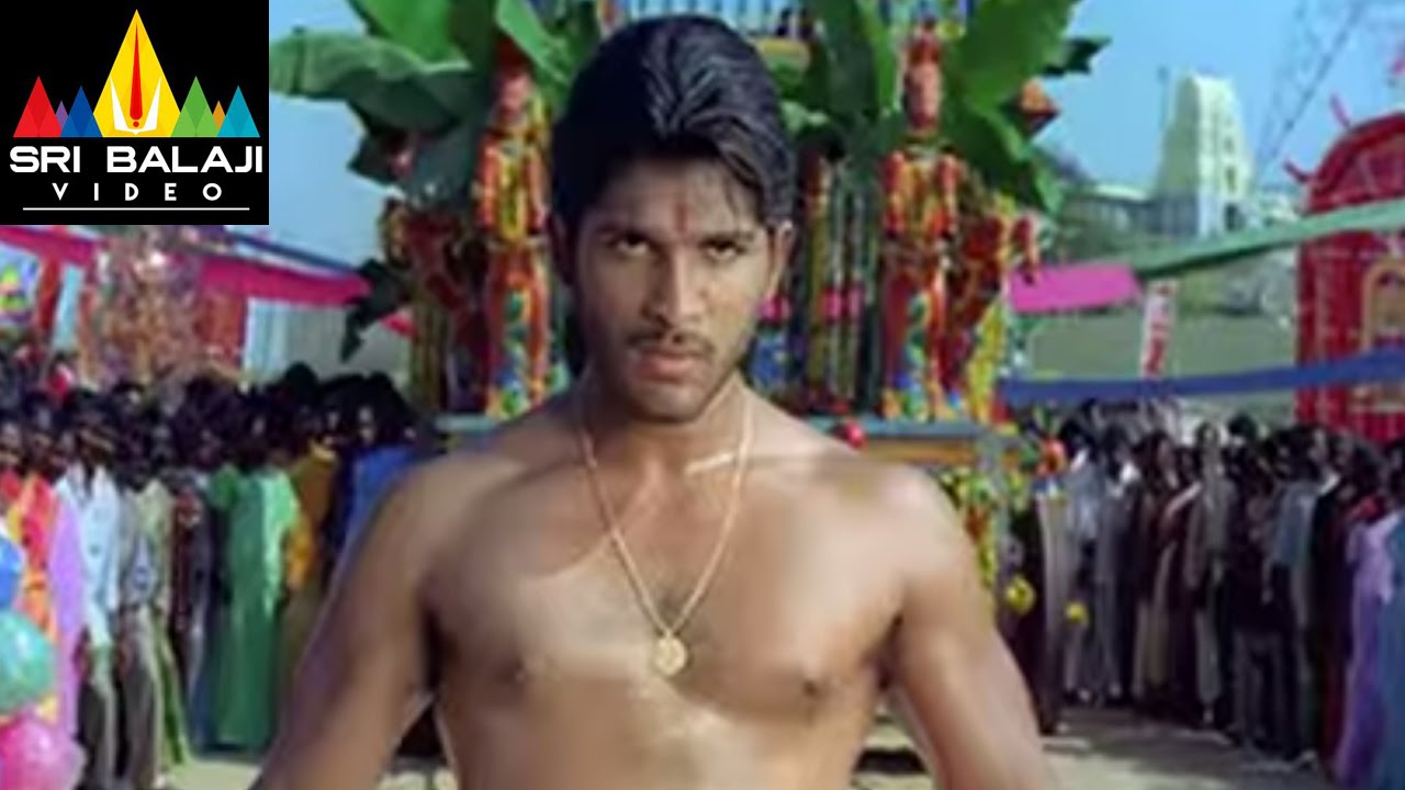 Bunny Movie Allu Arjun Powerful Action Scene | Allu Arjun, Gouri Mumjal | Sri Balaji Video - YouTube