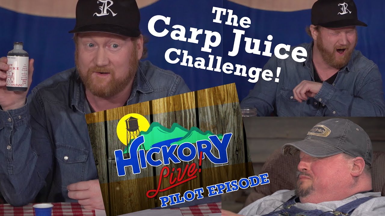 The Carp Juice Challenge on Hickory Live with Jon Reep! - YouTube