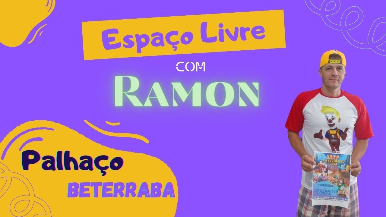 Entrevista com Ramon mais conhecido como Tio Ramon ou Palhaço Beterraba ...