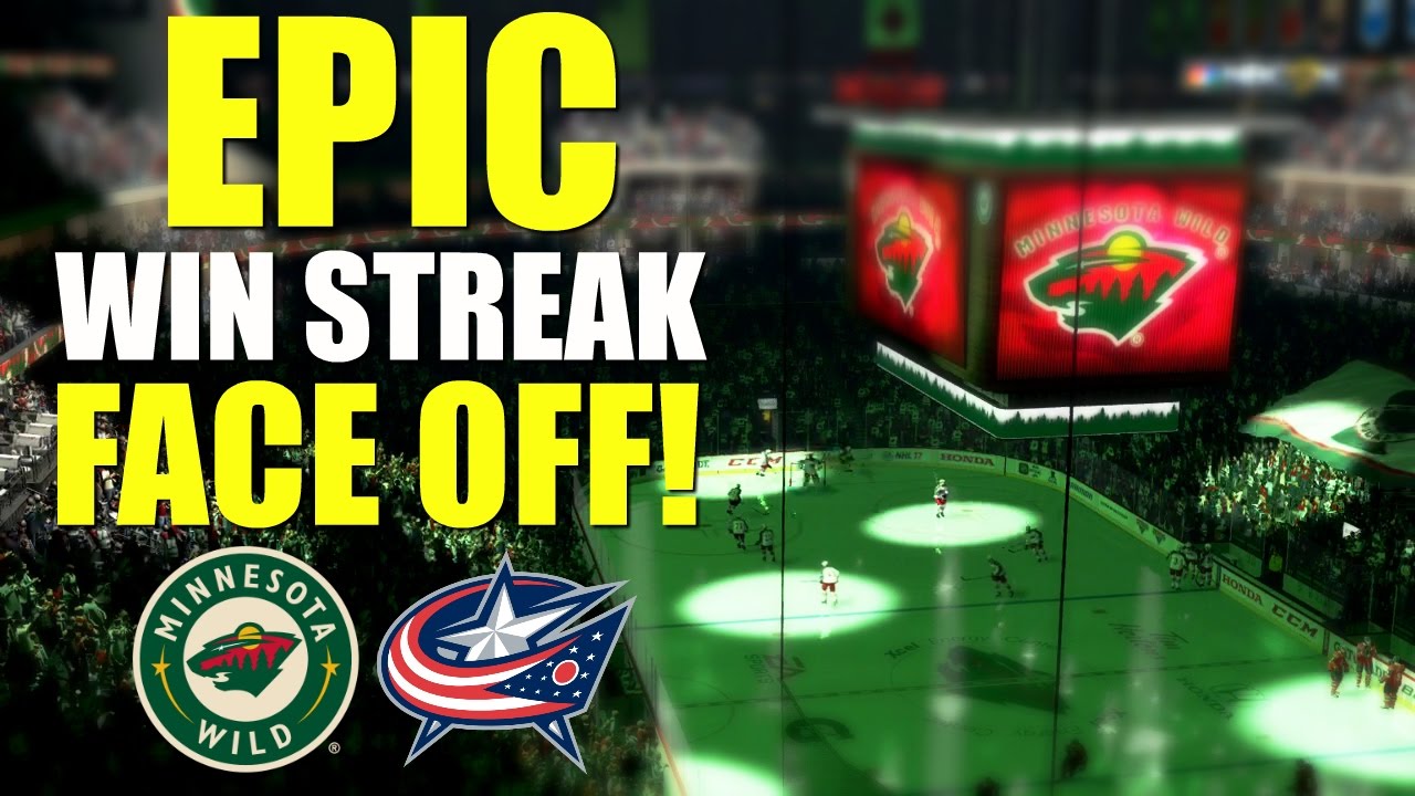 Historic NHL Winning Streaks Collide! | Wild vs Blue Jackets New Years ...