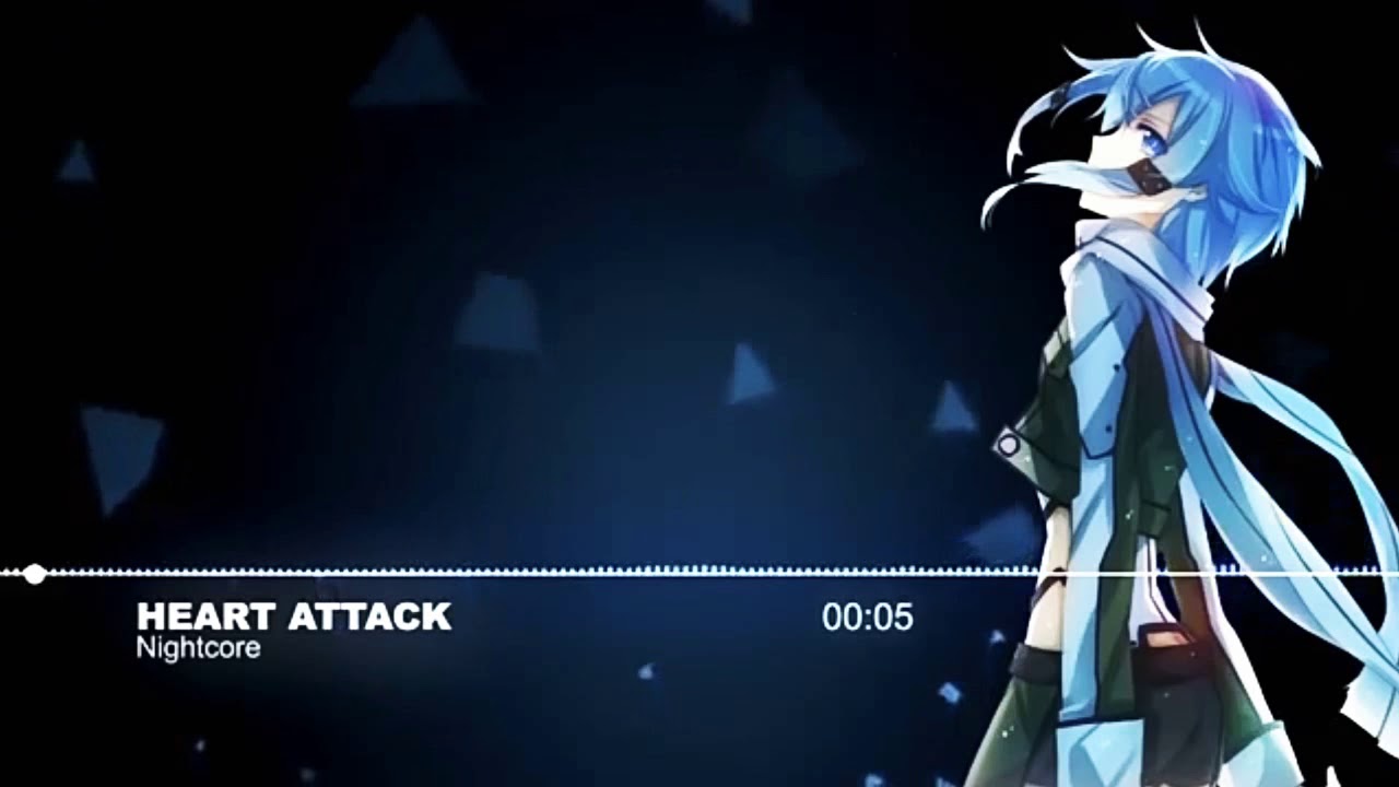 Heart Attack - [NIGHTCORE] - YouTube