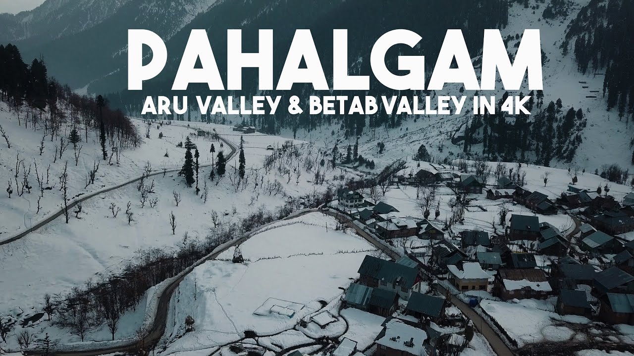 Aru Valley & Betaab Valley Pahalgam in Winter | Drone Shot | Ep.5 - YouTube