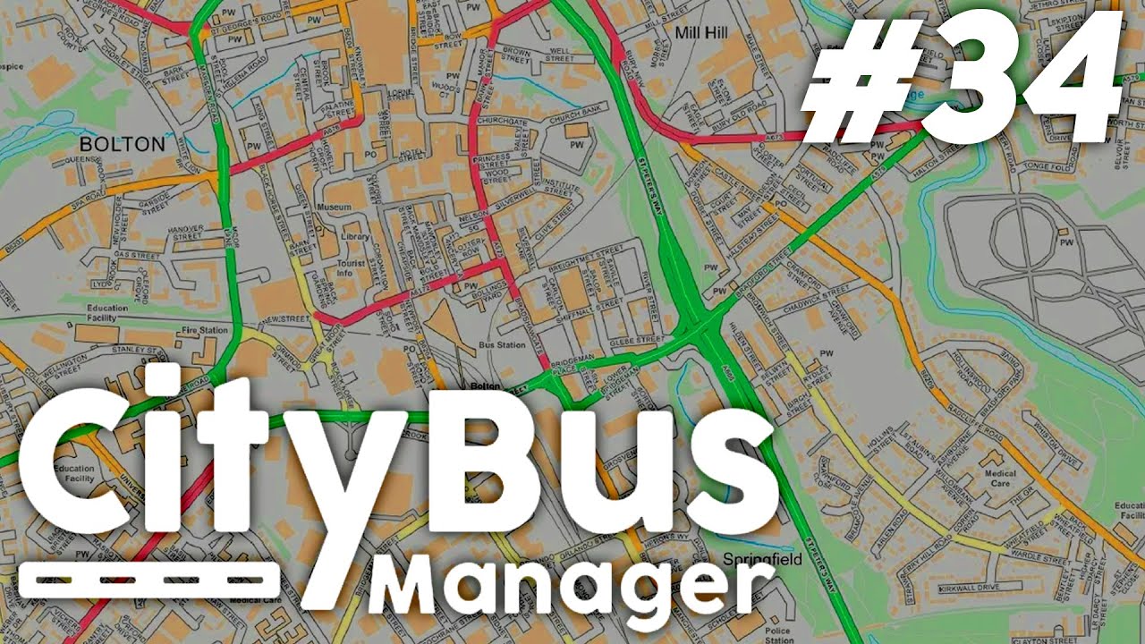 Bolton - City Bus Manager Expert #34 [PC] - YouTube