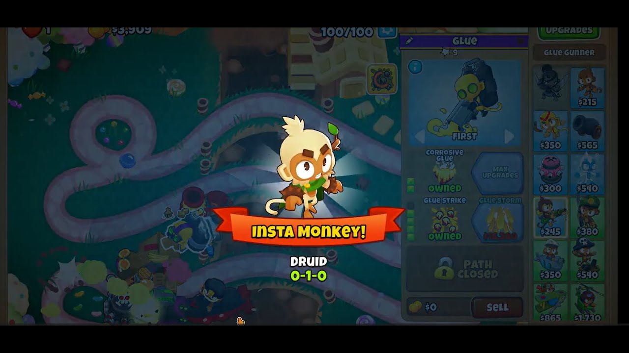 Bloons TD 6: Candy Falls CHIMPS Speedrun in 14:42.43 (2nd Place!) - YouTube