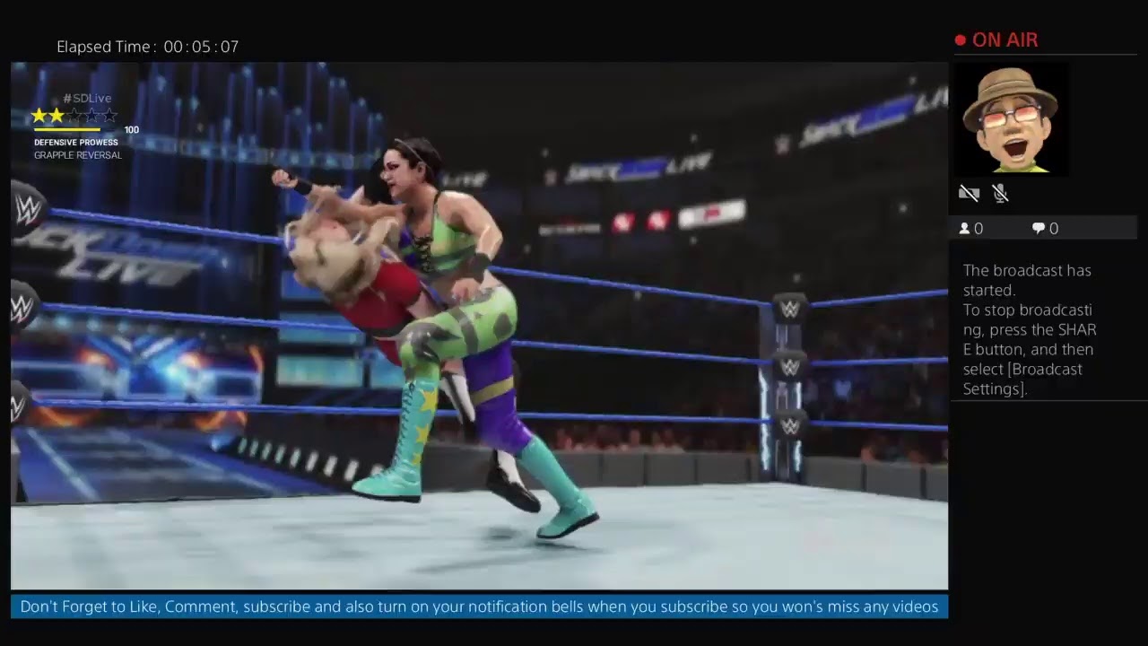 WWE 2K19 Bayley vs Lacey Evans - YouTube