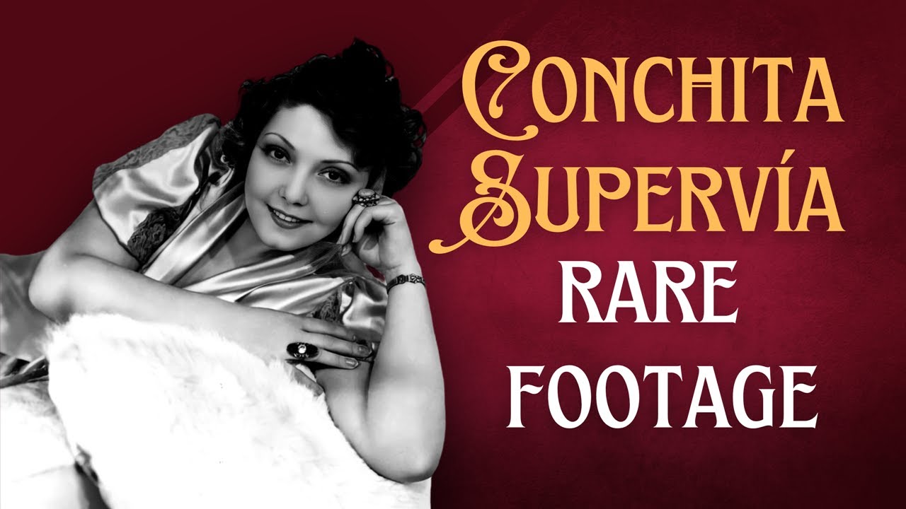 Rare footage of Conchita Supervía singing a Spanish song - YouTube