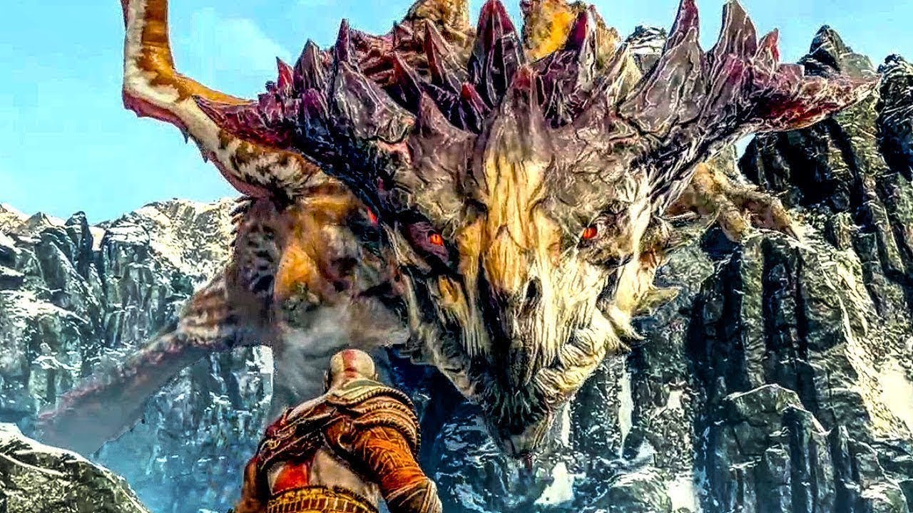 PewDiePie God of War #4 | Electric Dragon Boss | PewDiePie Livestream ...