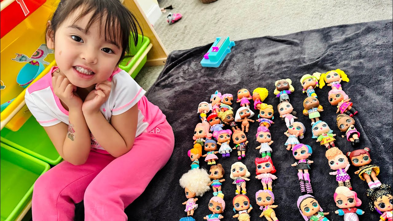 45 LOL Surprise Dolls and Counting - YouTube