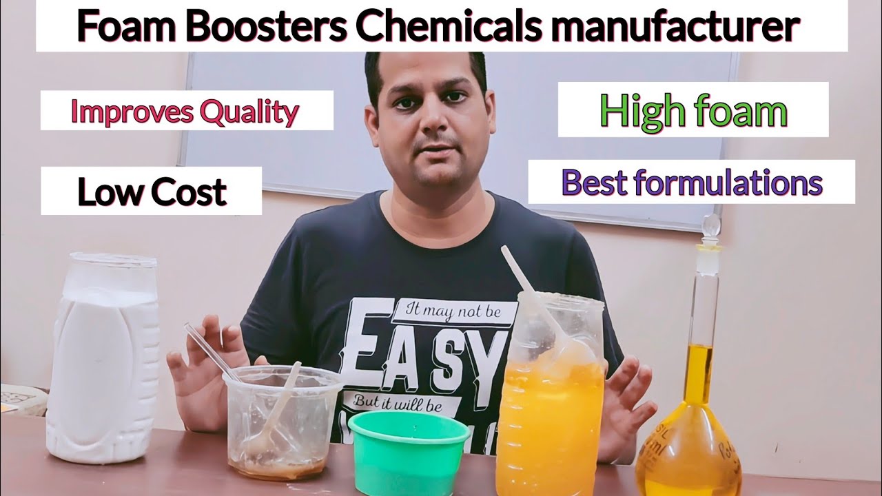 Foam booster manufacturer for Detergents | Detergent foam booster ...