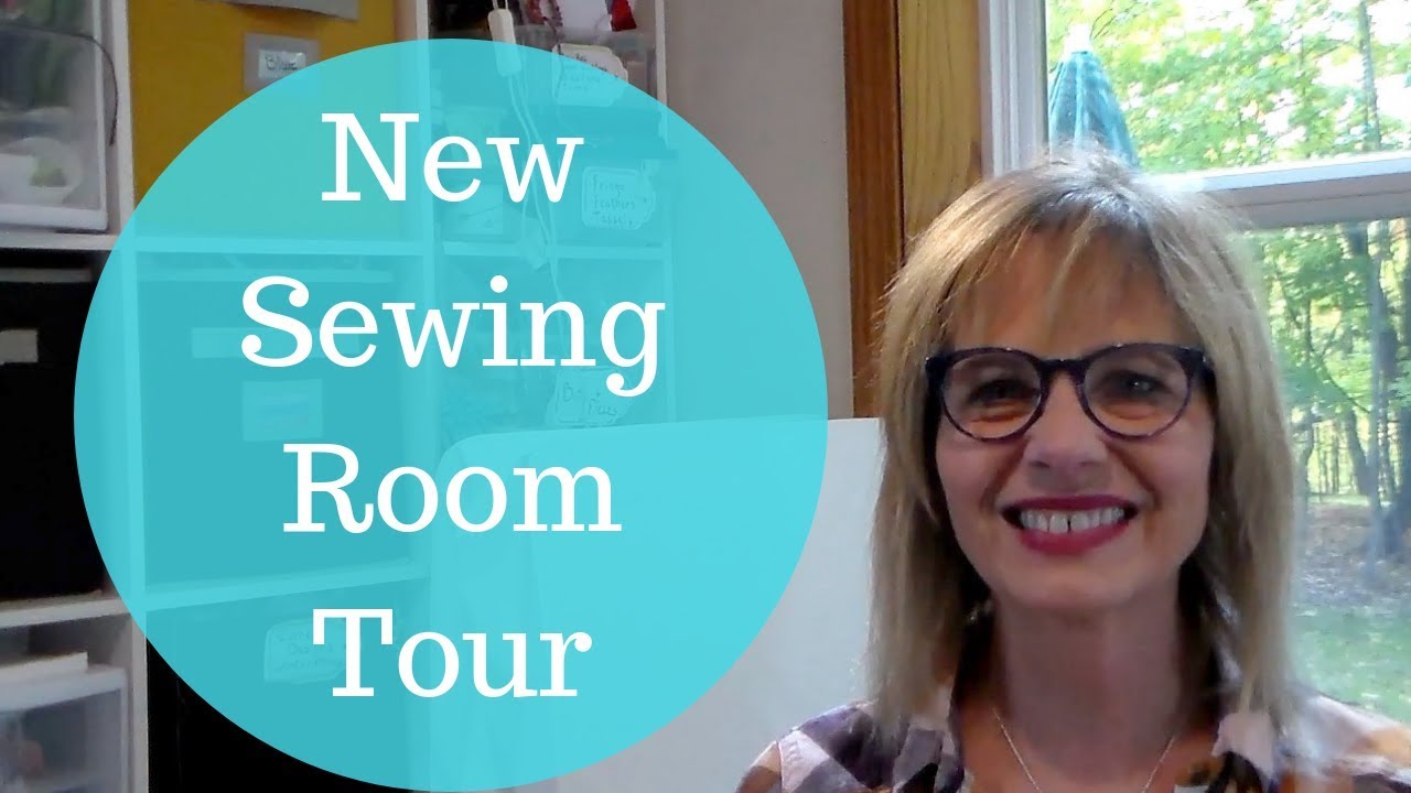 Tour of My New Sewing Space - YouTube