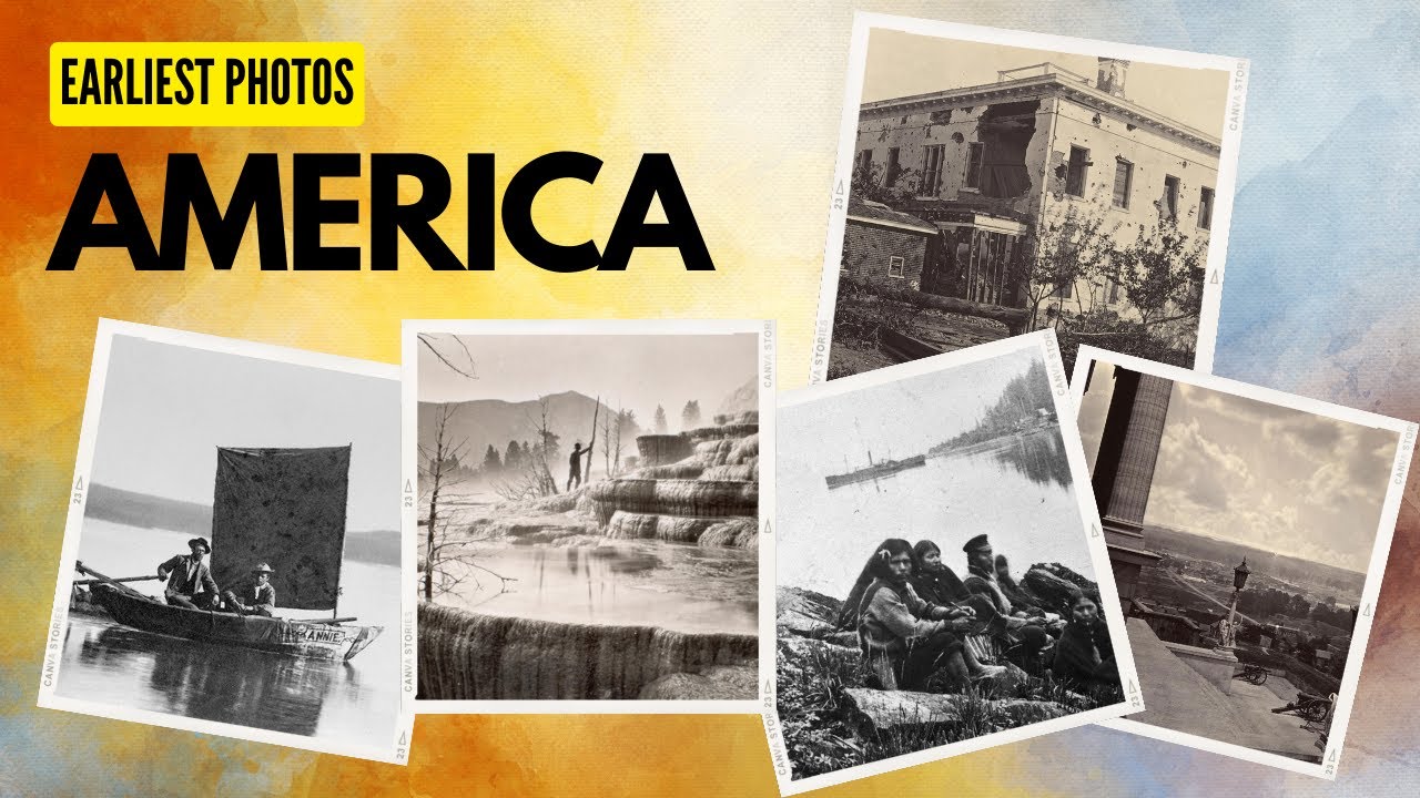 The earliest photos of America will amaze you - YouTube