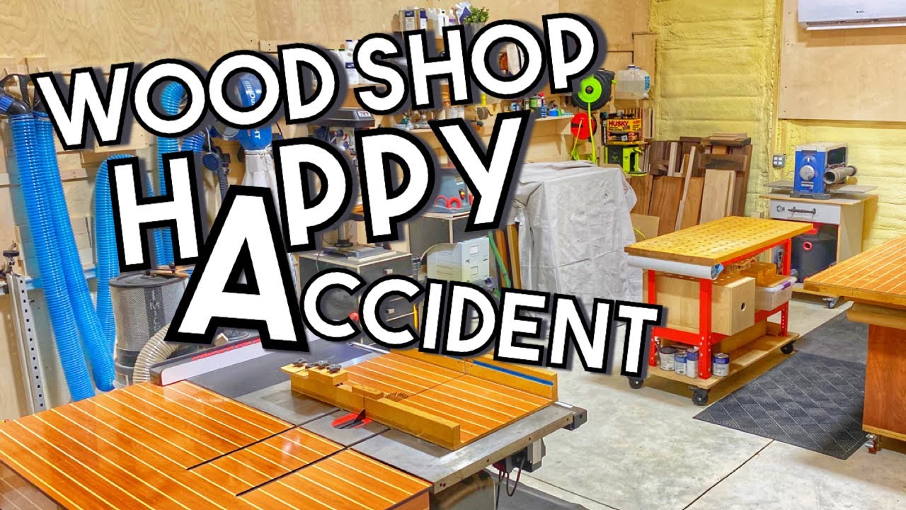 WoodShop Happy Accident | DIY A Glimpse Inside How To | Tool ...