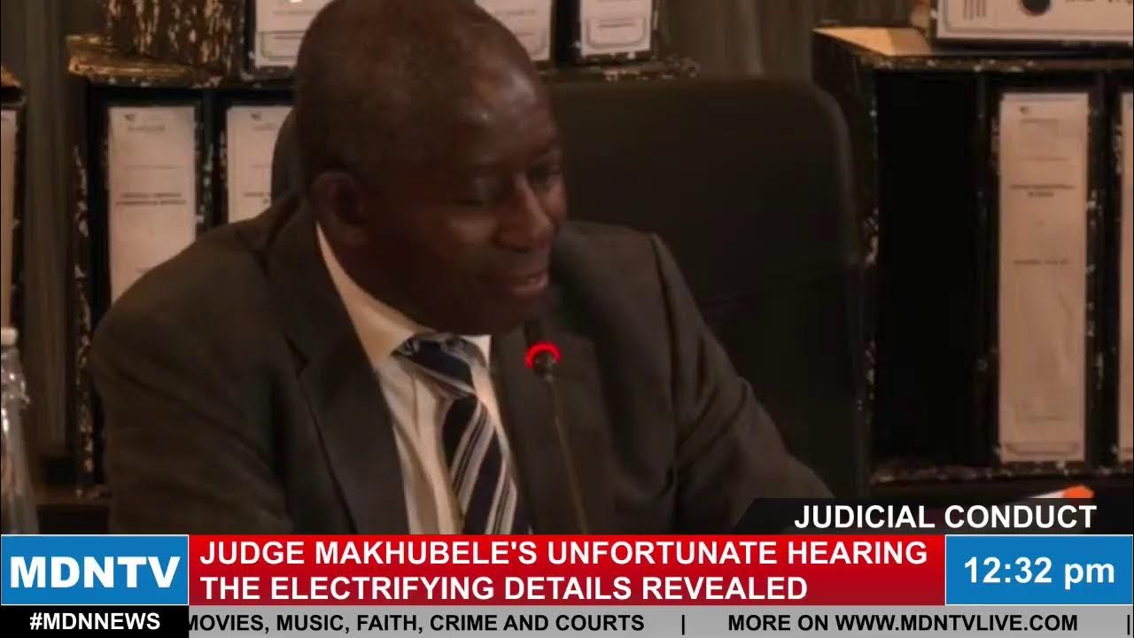 Judge Makhubele's Fate Hanging in the Balance: What Will Happen at the Tribunal Hearing? - YouTube