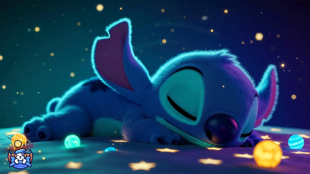 Mozart-Brahms Piano with Stitch | Sleep Music to Relieve Stress ...