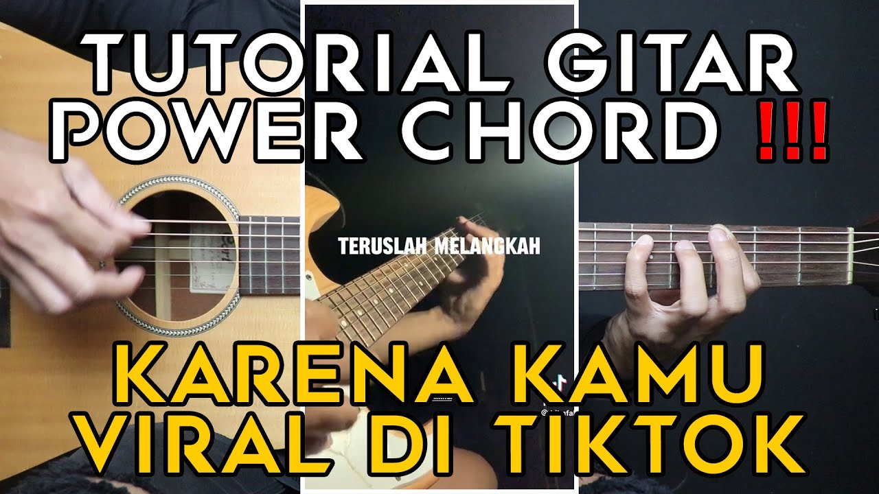 (TUTORIAL GITAR) KARENA KAMU - GEISHA | VERSI POWER CHORD - YouTube
