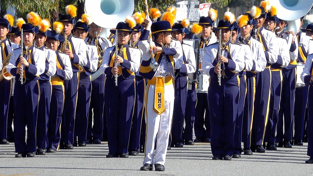 Wells Middle School Marching Band at 18th Annual Feste Del Mar Band ...