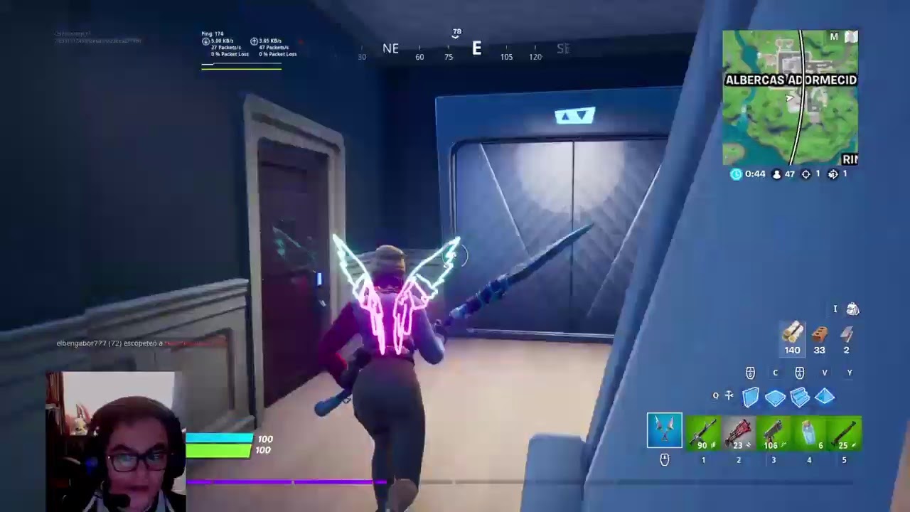 Intentando ganar una partida en teclado y ratón/ Fortnite / Caleb ...