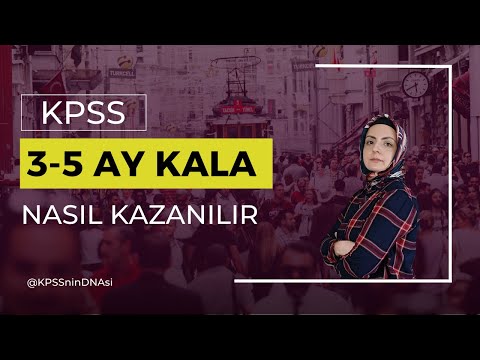 KPSS 3-5 AYDA NASIL KAZANILIR? ( Ücretsiz Her Alan İçin Program )
