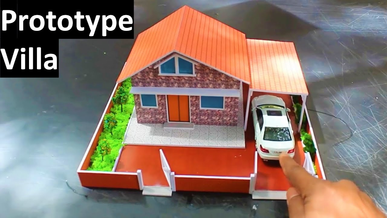 Model making of Simple VILLA (2021) - YouTube