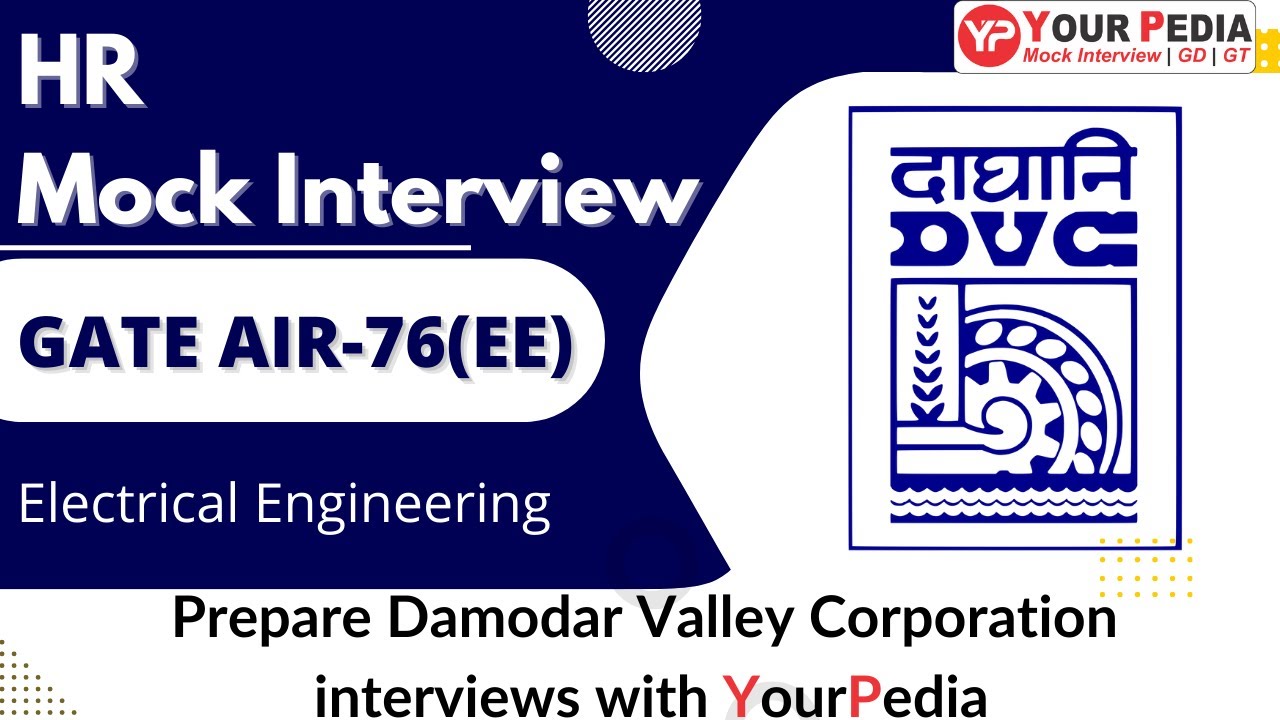Damodar Valley Corporation Logo DVC Recruitment 2025| Career