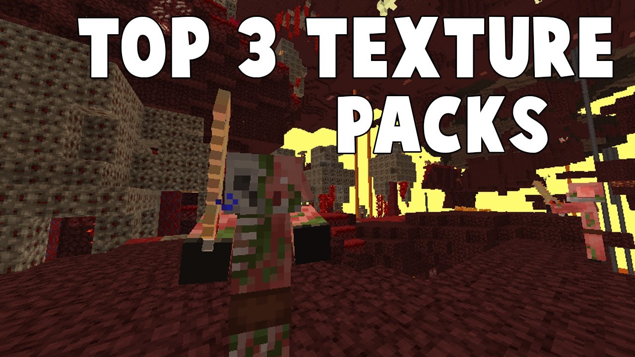 TOP 3 MEJORES TEXTURE PACKS PARA MINECRAFT 1.16.3 - YouTube
