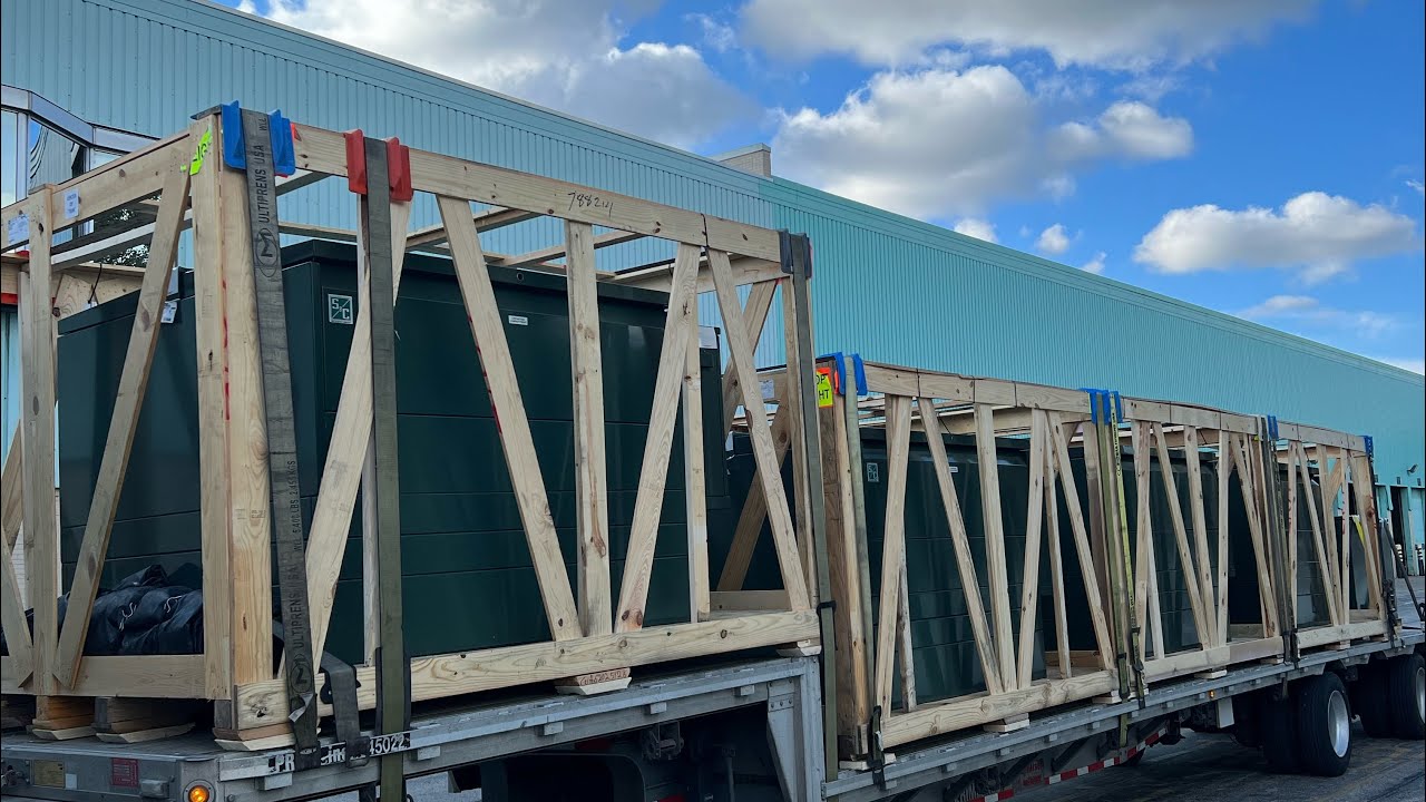 Prime inc flatbed trucking #40. Electrical boxes. Chicago to Ruther ...