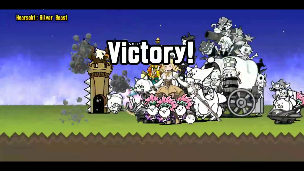 The Battle Cats x Merc Storia (Merc Storia: Attack - Hearscht: Silver ...