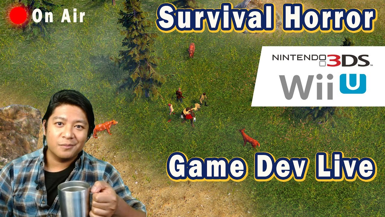 Survival Horror Wii U Game Development | Live stream - YouTube