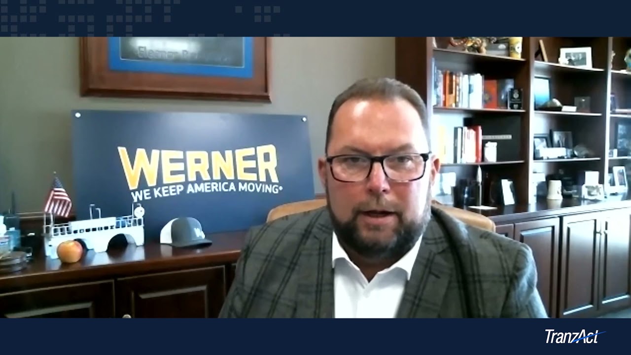 Derek Leathers of Werner Enterprises Details Truckload Capacity ...